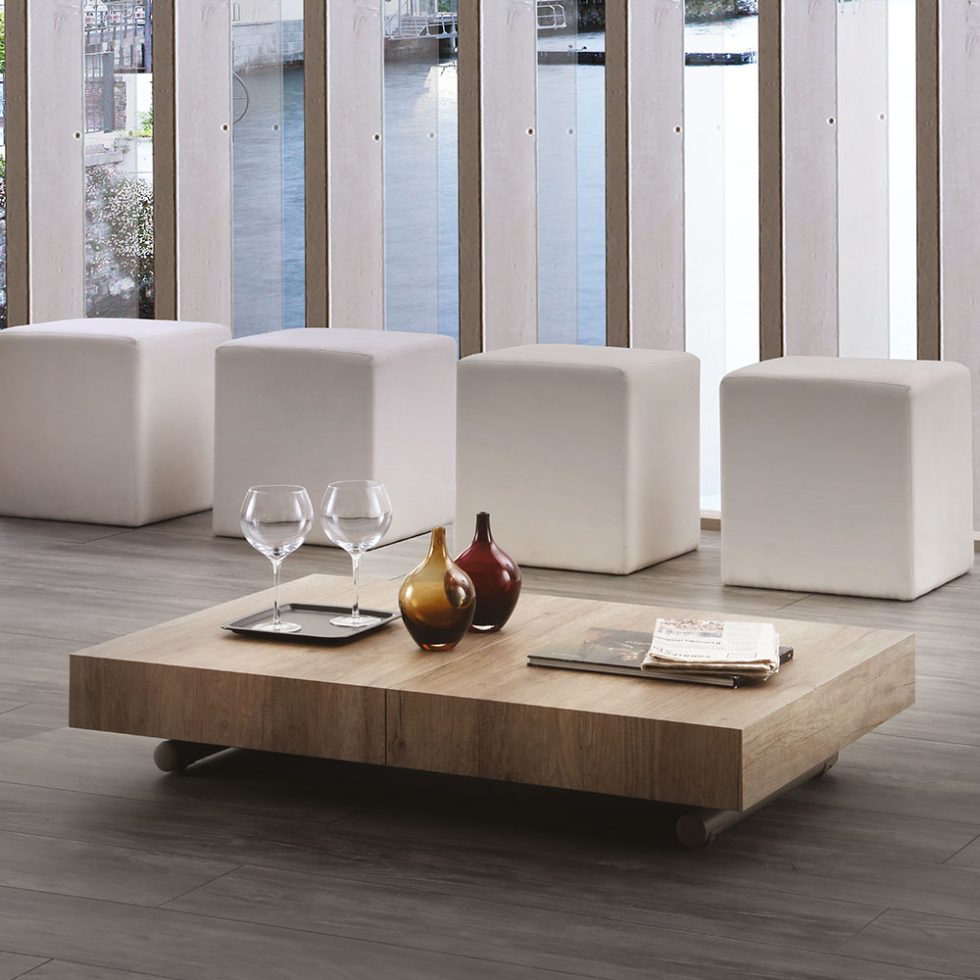 Tavolo da salotto allungabile Block Art. 757 - BHM Interni