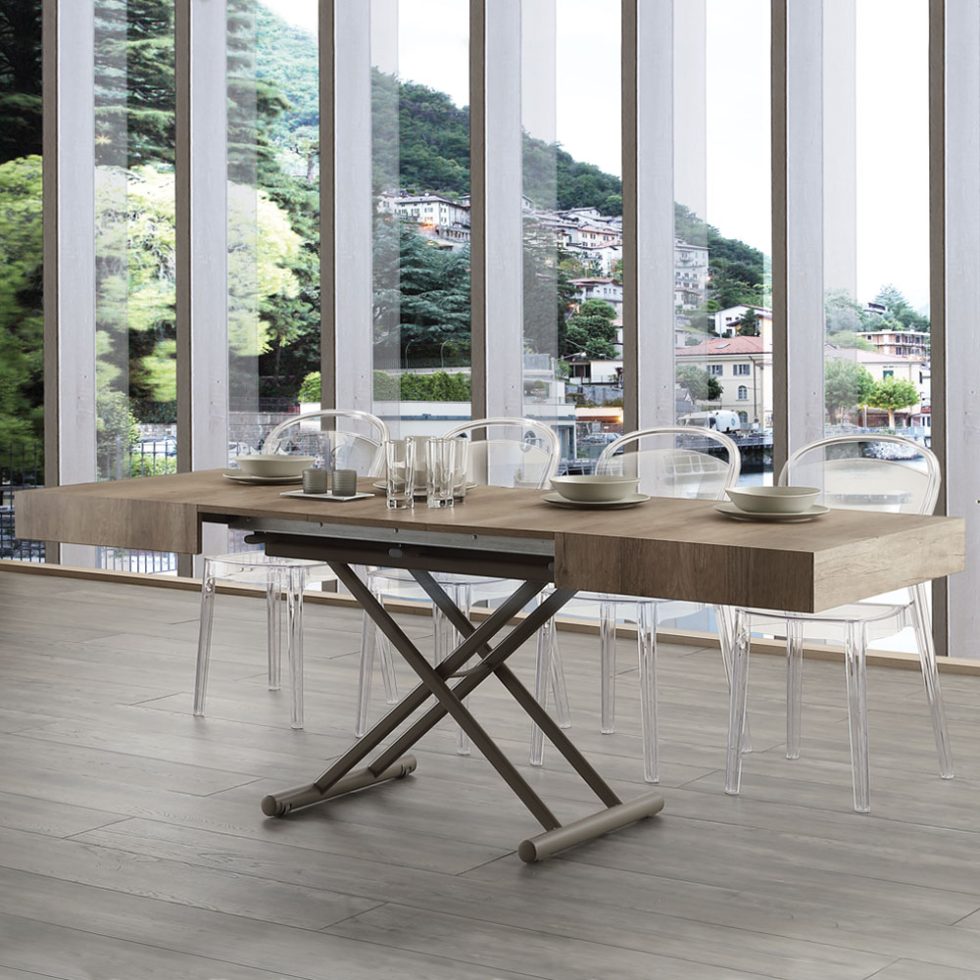 Tavolo da salotto allungabile Block Art. 757 - BHM Interni