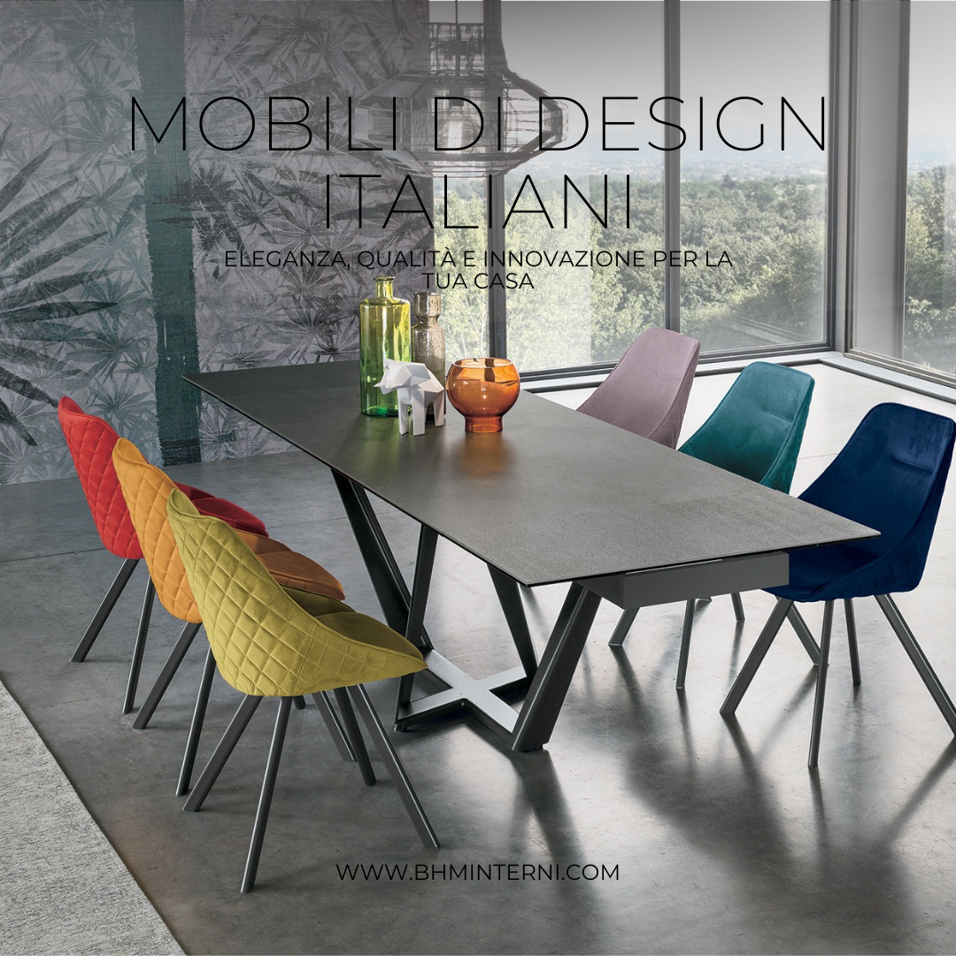 Mobili di design italiani: eleganza, qualità e innovazione - BHM Interni